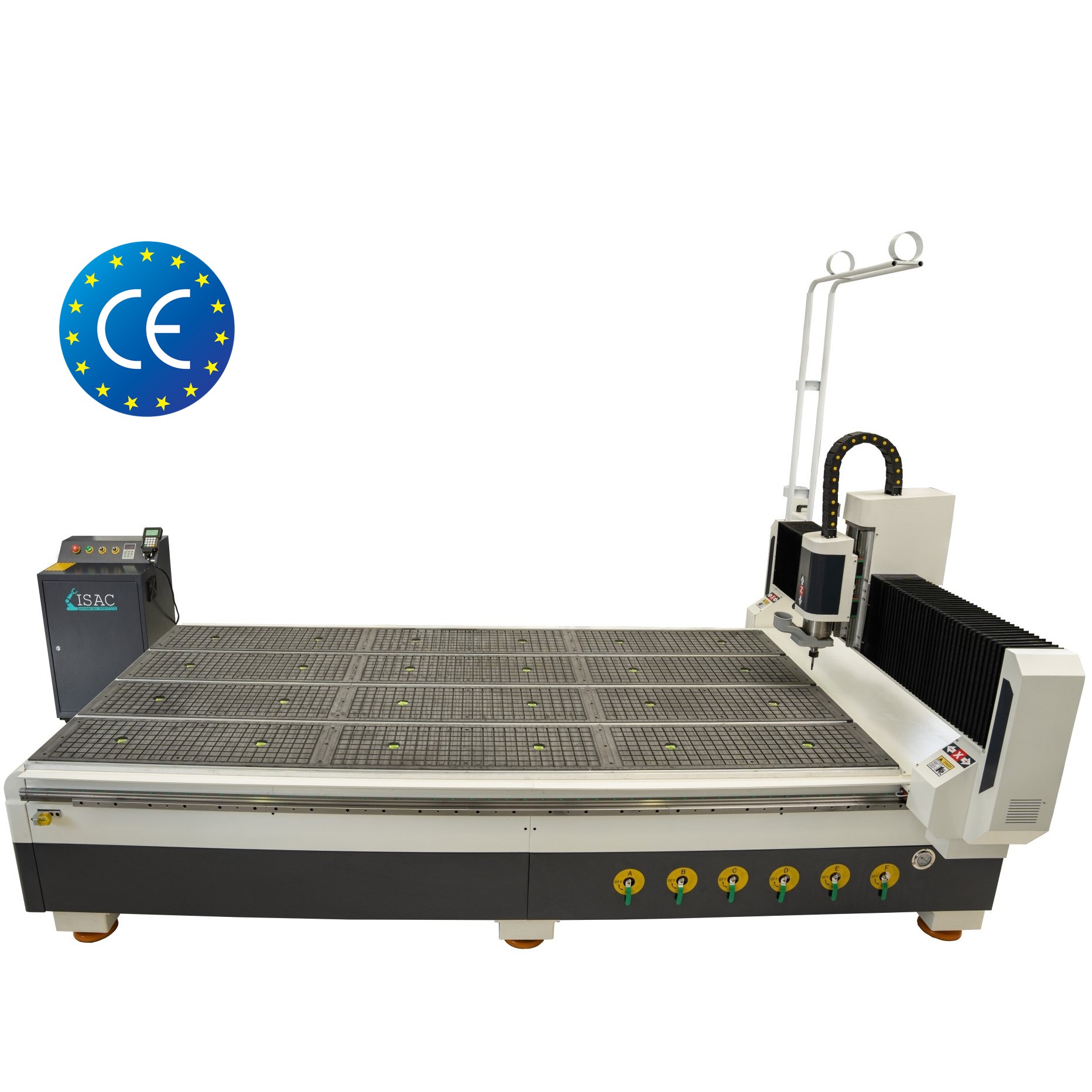 CNC Router Vacuum 1500x3000x200 - ISAC Advanced Robotics